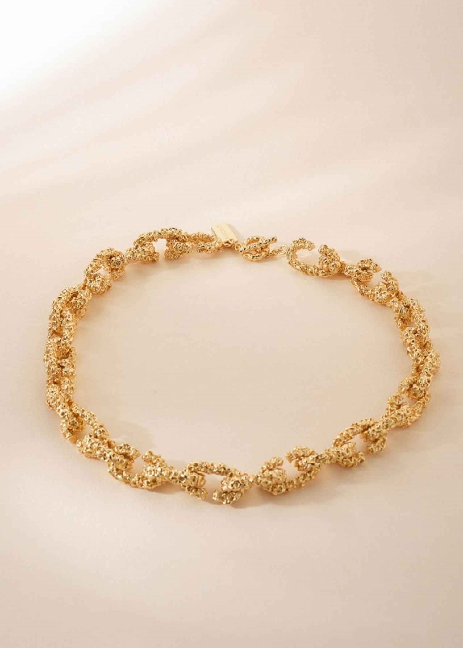 Chain Of Riddle necklace Gilded / House Of Vincent / Anthon.dk